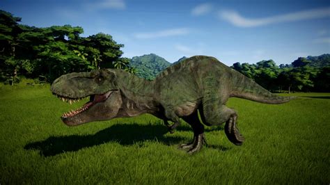 Jp3 T Rex Skin Jurassicworldevo