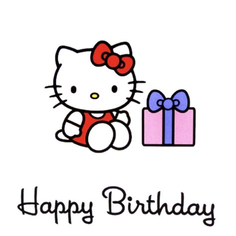 Hello Kitty Birthday Png