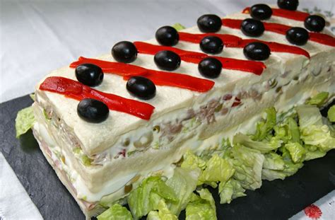 Pastel Frío De Atún Con Pan De Molde Anna Recetas Fáciles