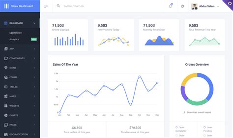20 top bootstrap simple admin panel template free