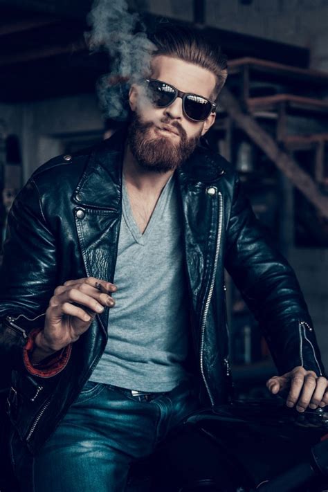 Mens Black Leather Jacket Outfit In 2022 Black Leather Jacket Outfit