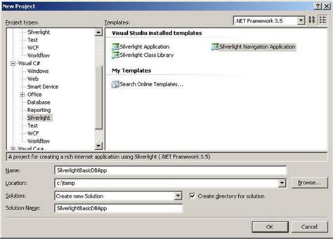 basic database operations in silverlight 3 0 codeproject