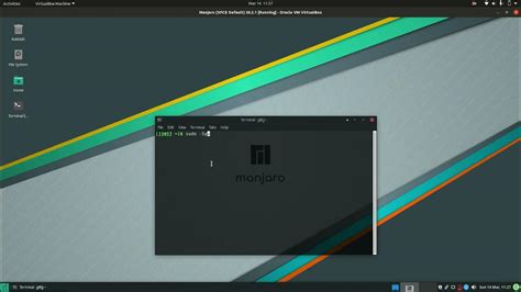 how to update manjaro os from the terminal youtube