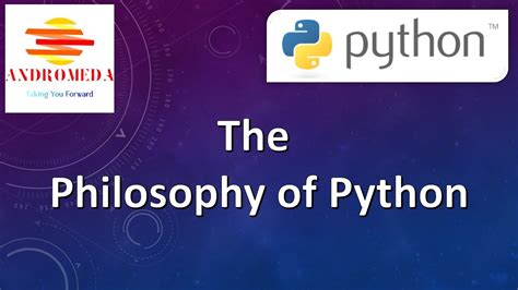 the philosophy of python youtube