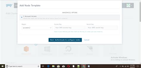 provisioning a k8s cluster using rancher in aws ec2