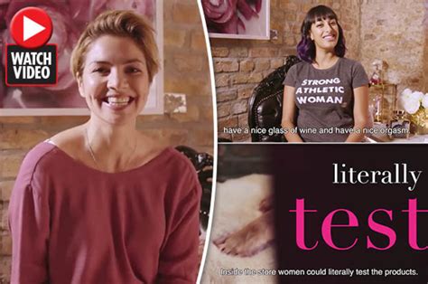 sex toy store allows women to test device which guarantees orgasm