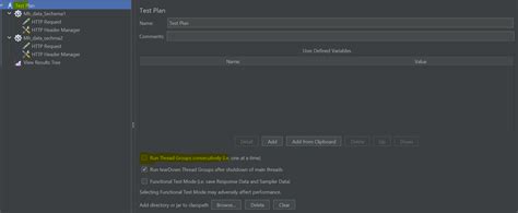 rest jmeter how to send multiple request concurrently sequentially