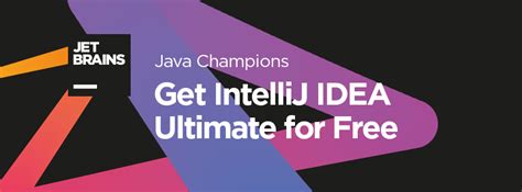 java champions get intellij idea ultimate for free