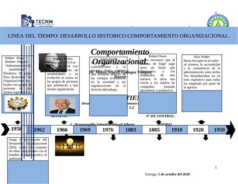 Linea Del Tiempo Del Comportamiento Organizacional Cómo Ha Cambiado La