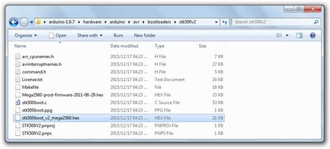 restoring arduino mega bootloader