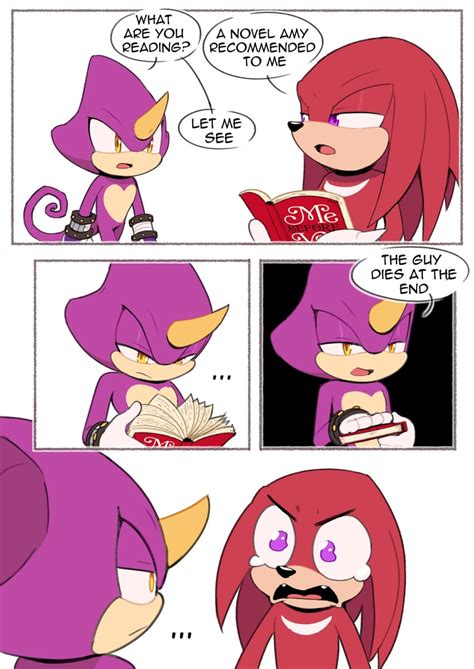 Knuckles The Echidna And Espio The Chameleon Sonic And 1 More Drawn
