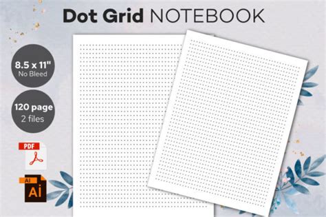 Dot Grid Notebook Graphic By Rakibs · Creative Fabrica