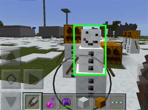 How To Reveal The Face Of A Snow Golem In Minecraft 5 Steps