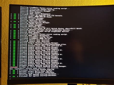 i am trying to boot manjaro from a flash drive to install it but it