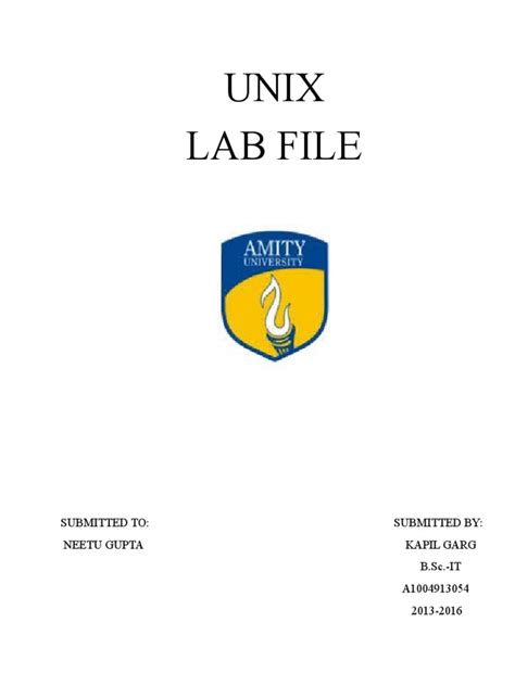 unix lab file command line interface filename free