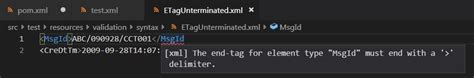 add basic xml syntax validation · issue 183 · dotjoshjohnson vscode