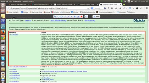 sparql querying over entity dbpedia stack overflow