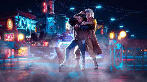 Artstation Назад в Будущее АРТ