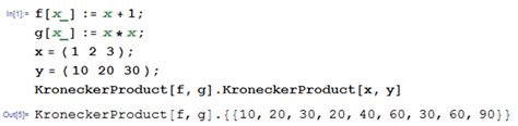 how to put the tensor product of two operators onto two variables