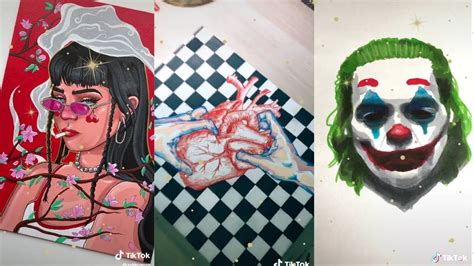 Art Compilation Tiktok Youtube