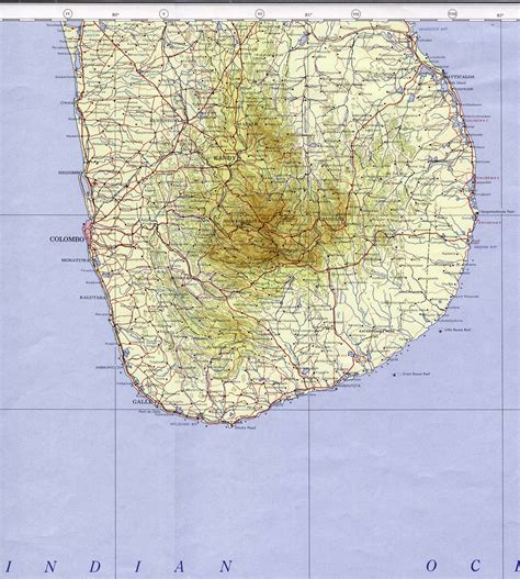 sri lanka maps perry castañeda map collection ut library online