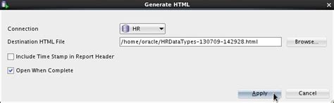 creating charts in sql developer 4 0