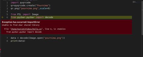 i have this error using python 3 8 from the interpreter