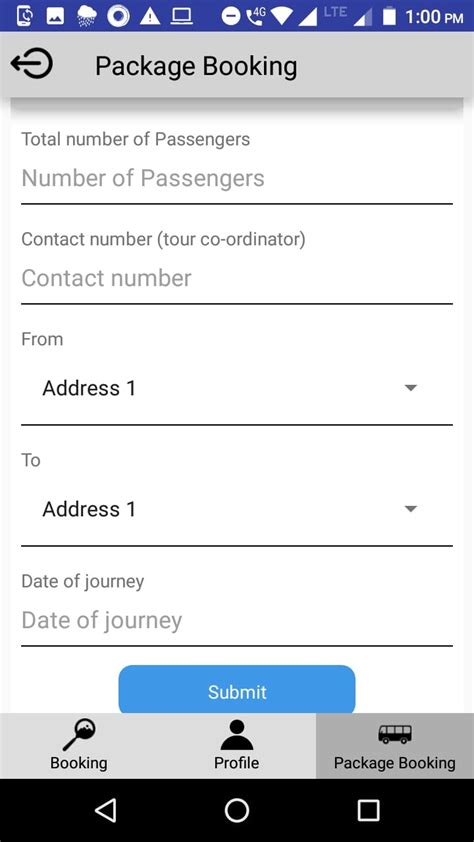 bus booking app android free source code projects and tutorials