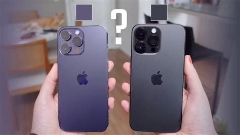 Deep Purple Or Space Black Which Iphone 14 Pro Should You Get Youtube