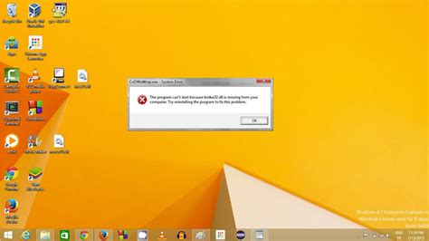 how to fix msvcrt dll file missing error youtube