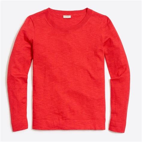 J Crew Factory Slub Cotton Teddie Sweater 54 50 Sweaters Long