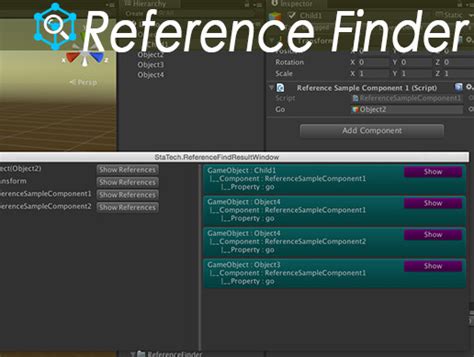 reference finder utilities tools unity asset store
