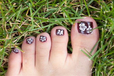 Toe Nail Art Designs Flowers Best Flower Site