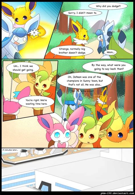 Pin En Eeveelution Squad Comic