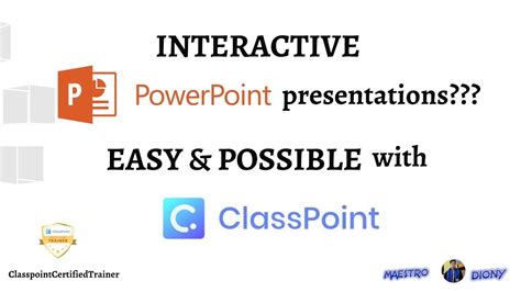 make your powerpoint presentations interactive with classpoint youtube