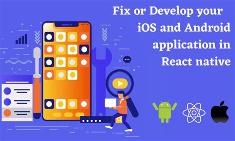 fix bugs or develop android ios app with react native expo by jotdev