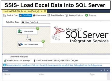 load data from excel file to sql server table using ssis sql skull