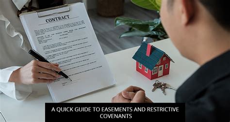 A Quick Guide To Easements And Restrictive Covenants A Mehdi Law