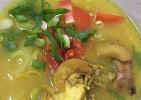 Resep Soto Ayam Kampung Kuah Kuning Oleh Yovi Yana Cookpad