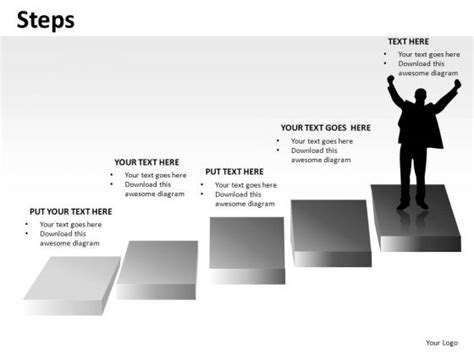 Steps To Success Powerpoint Slides Ppt Templates Powerpoint Templates