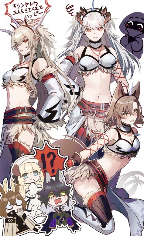 Doctor Saria Silence Shining Penance And 4 More Arknights And 1