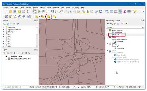 calculating street intersection density qgis3 — qgis tutorials and tips
