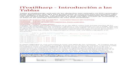 itextsharp ejemplos [pdf document]