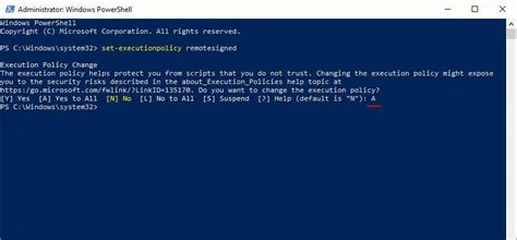 solution to running scripts is disabled on this system error on