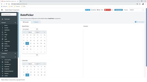 datepicker and showtime false radzen blazor 2 3 8 radzen for