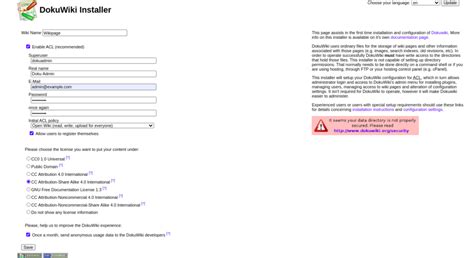 how to install dokuwiki with nginx on debian 10 atlantic