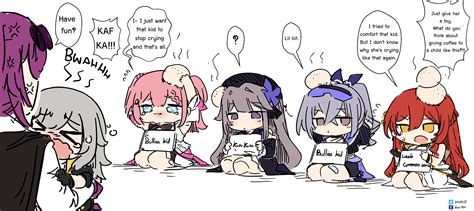 Trailblazer Kafka Stelle Silver Wolf Himeko And 2 More Honkai And