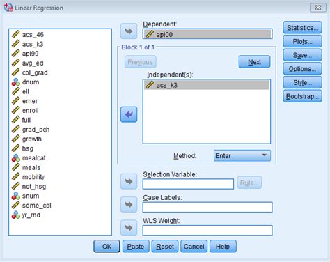 introduction to regression with spss lesson 1 introduction to