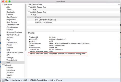 macos mac does not recognize iphone when it is connected by usb ask