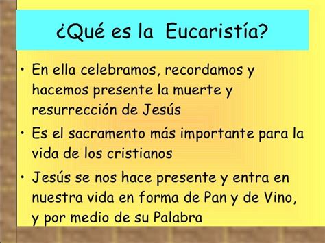 Partes De La EucaristÍa